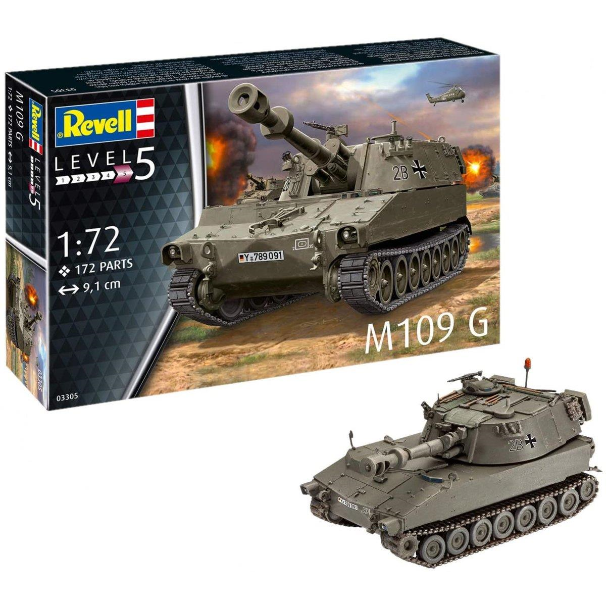 Revell 03305 Plastik-Modellbau - M109 G – Spielinger